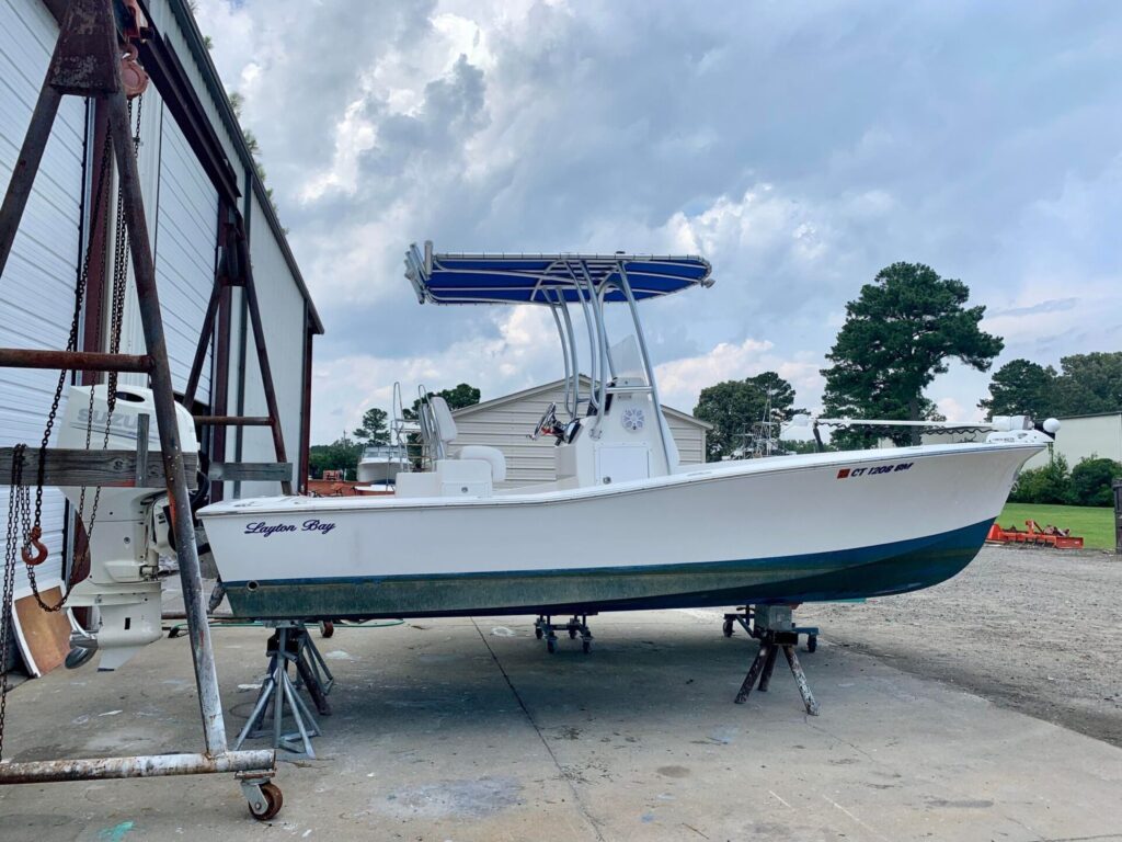 Fresh New Coat of Bottom Paint! (Before & After) | Layton's Boatworks