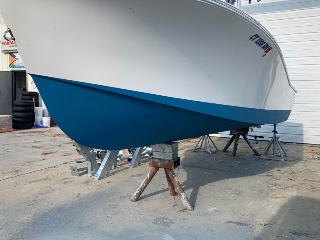 Fresh New Coat of Bottom Paint! (Before & After) | Layton's Boatworks